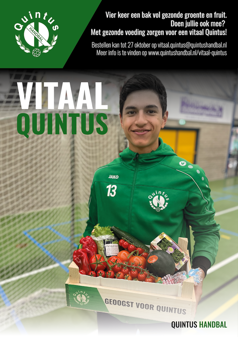 PERSBERICHT: Quintus handbal zet met eigen product in op het interne ...