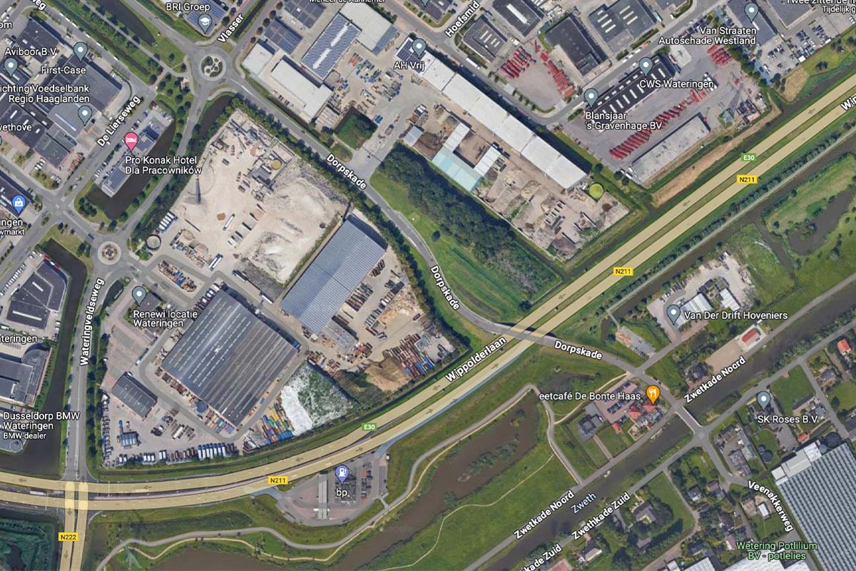 Werkzaamheden aan de N211 Wippolderlaan. - Quintus Handbal