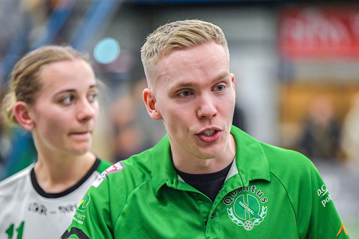 QUINTUS KIEST MET DIRK LOOSE VOOR JONGE HOOFDCOACH - Quintus Handbal