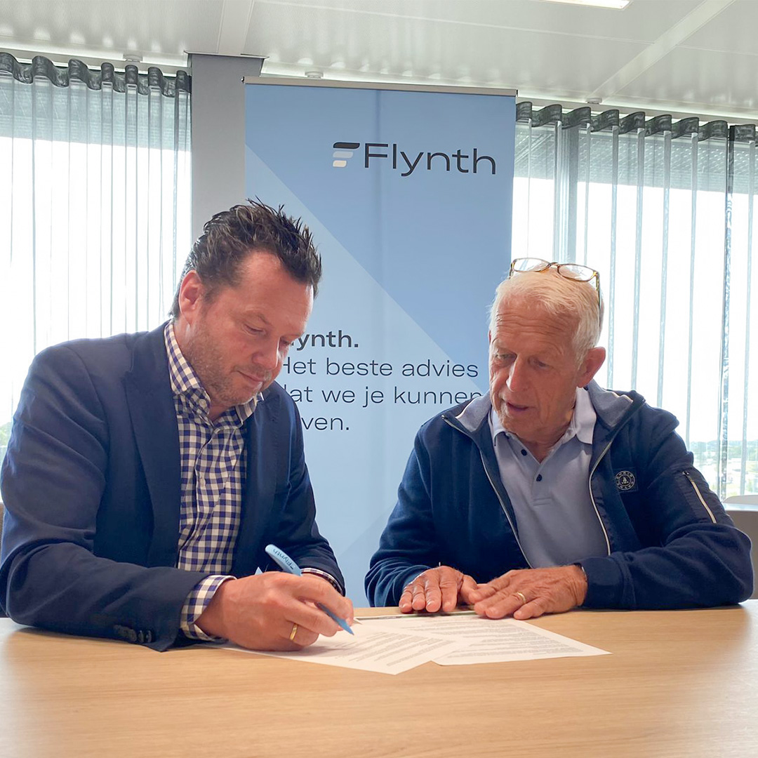 Verlenging sponsorcontract Flynth - Quintus Handbal